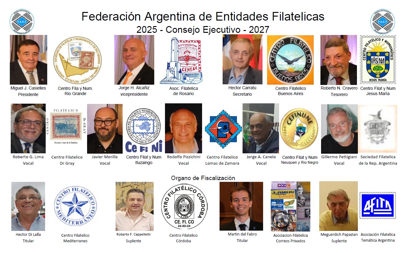 Nuevo Consejo Ejecutivo FAEF - 2025/2027 - FAEF